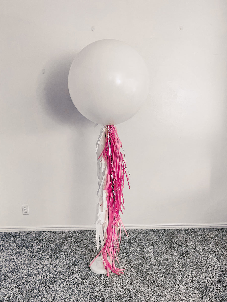 Handlettered Jumbo Balloons – bOp Balloons