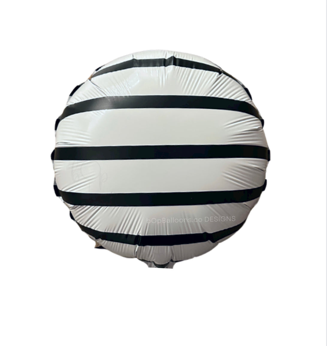 bOp Designs Striped Balloon – bOp Balloons